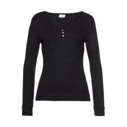 Lascana Shirt Damen Gr&ouml;&szlig;e S/M schwarz
