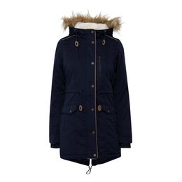 oxmo Parka 'ANNA' Damen Gr&ouml;&szlig;e XXL dunkelblau / braun Winterjacke
