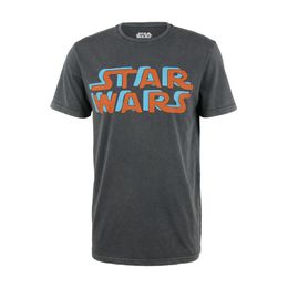 Recovered T-Shirt 'Star Wars Sketched Logo' Herren Gr&ouml;&szlig;e XXL dunkelgrau