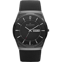 Skagen Analoguhr 'Melbye' Herren Gr&ouml;&szlig;e One Size schwarz