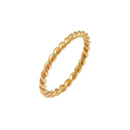 NENALINA Ring Damen Gr&ouml;&szlig;e 52 gold