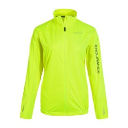 Endurance Sportjacke 'Ziva' Damen Gr&ouml;&szlig;e 4XL neongelb / schwarz