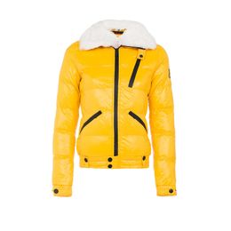 Cipo & Baxx Cipo & Baxx Steppjacke 'Spark' Damen Gr&ouml;&szlig;e S gelb Winterjacke