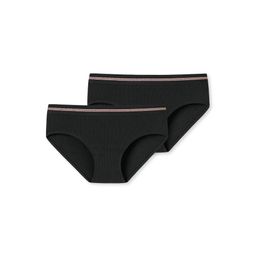 Schiesser Panties 'Basic Kids' Jungen Gr&ouml;&szlig;e 140 rosa / schwarz