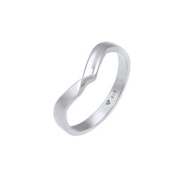 Elli Ring 'Knoten, Organic' Damen Gr&ouml;&szlig;e 54 silber