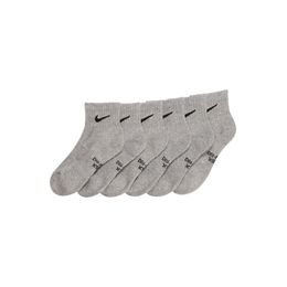 Nike Sportswear Socken Jungen Gr&ouml;&szlig;e 50/92 graumeliert / schwarz
