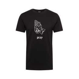 Mister Tee Shirt 'Pray' Herren Gr&ouml;&szlig;e XXXL schwarz / wei&szlig;