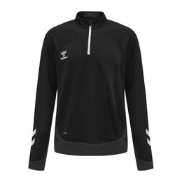 Hummel Sportsweatshirt Herren Gr&ouml;&szlig;e L schwarz / wei&szlig;