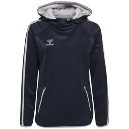 Hummel Sportsweatshirt 'Cima' Damen Gr&ouml;&szlig;e L nachtblau / hellgrau