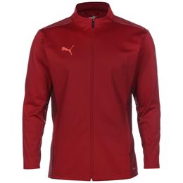 Puma Trainingsjacke 'TeamCup' Herren Gr&ouml;&szlig;e S blutrot / weinrot