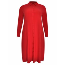 Yoek Blusenkleid 'Dolce' Damen Gr&ouml;&szlig;e 46/48 rot Winterkleid