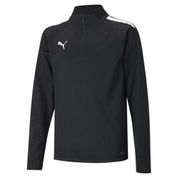 Puma Funktionsshirt 'TeamLiga 14' Jungen Gr&ouml;&szlig;e 152 schwarz / wei&szlig;