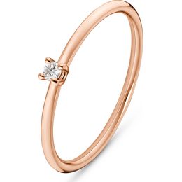 Christ Ring Damen Gr&ouml;&szlig;e 60 ros&eacute; / transparent