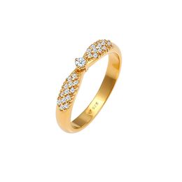 Elli DIAMONDS Ring, Verlobungsring Damen Gr&ouml;&szlig;e 54 gold