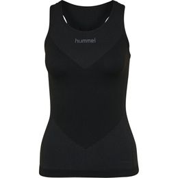 Hummel Sporttop 'First' Damen Gr&ouml;&szlig;e XS/S grau / schwarz