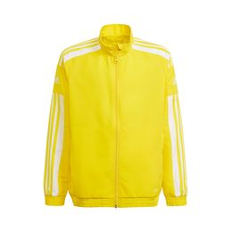 adidas Performance Sportjacke 'Squadra 21' Jungen Gr&ouml;&szlig;e 164 gelb / wei&szlig;