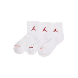 Jordan Socken M&auml;dchen Gr&ouml;&szlig;e 35/37.5 rot / wei&szlig;