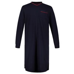 JP1880 Pyjama Herren Gr&ouml;&szlig;e XXL Gro&szlig;e Gr&ouml;&szlig;en marine / rot