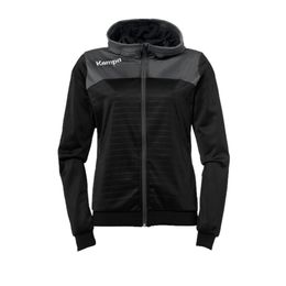 Kempa Sportjacke Damen Gr&ouml;&szlig;e XL dunkelgrau / schwarz