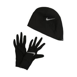 Nike Accessoires Sportm&uuml;tze + Sporthandschuh Damen Gr&ouml;&szlig;e 58/59 grau / schwarz