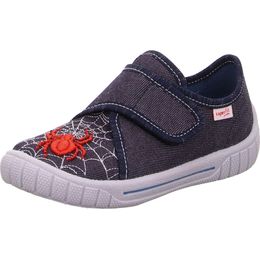 Superfit Hausschuh 'Bill' Jungen Gr&ouml;&szlig;e 31 navy / rot / wei&szlig;