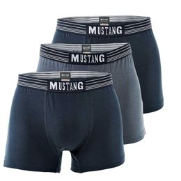 Mustang Trunks Herren Gr&ouml;&szlig;e XXL dunkelblau / grau