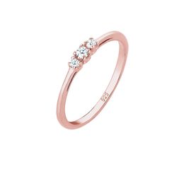 Elli Premium Ring Damen Gr&ouml;&szlig;e 58 rosegold