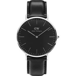 Daniel Wellington Armbanduhr Herren Gr&ouml;&szlig;e One Size schwarz / silber