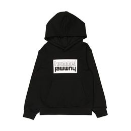 Hummel Sweatshirt 'DUO' Jungen Gr&ouml;&szlig;e 104 schwarz / wei&szlig;