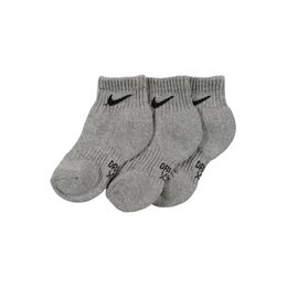 Nike Sportswear Socken Jungen Gr&ouml;&szlig;e 13/18 grau / schwarz