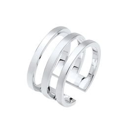 Elli Ring 'Geo' Damen Gr&ouml;&szlig;e 50/60 silber