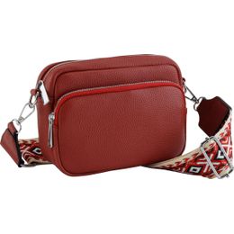 Heine Damen Handtasche rot Gr&ouml;&szlig;e 0