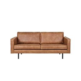Pharao24.de Lounge Sofa in Cognac Braun recycling Leder
