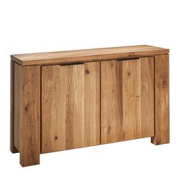 Pharao24.de Massiv Sideboard aus Wildeiche Holz 2 T&uuml;ren