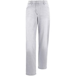 KjBRAND - Jeans Modell Babsie Straight Leg, grau, Gr. 22 - Baumwolle