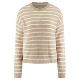 include - Rundhals-Pullover, beige, Gr. 46 / L - Kaschmir