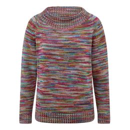 Inkadoro - Rundhals-Pullover, mehrfarbig, Gr. 36 / S - Baumwolle