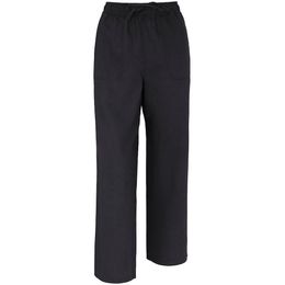 Peter Hahn - 7/8-Schlupf-Hose aus 100% Leinen, schwarz, Gr. 46 / L - Leinen