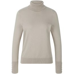 Peter Hahn - Rollkragen-Pullover aus 100% SUPIMA -Baumwolle, grau, Gr. 52 / XXL - Baumwolle