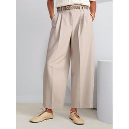 Peter Hahn Raffaello Rossi - Modern Fit-Hose Modell Mayla, beige, Gr. 44 / L