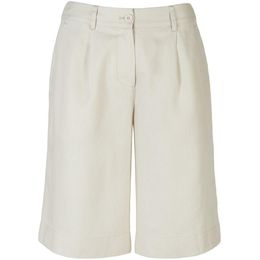 Peter Hahn - Bermudas, beige, Gr. 44 / L - Leinen
