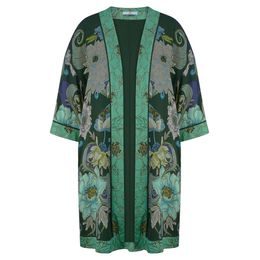 Emilia Lay - Chasuble mit 3/4-Kimono-Arm, gr&uuml;n, Gr. 48 / XL