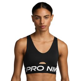 Nike Pro Indy Plunge Dri-FIT Medium Support Padded Sports Bra Damen