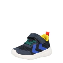 Hummel Sneaker 'Actus' Jungen Gr&ouml;&szlig;e 32 royalblau / dunkelblau / gelb / gr&uuml;n