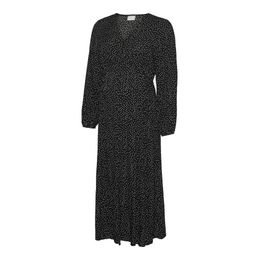 MAMALICIOUS Umstand Kleid Damen Gr&ouml;&szlig;e 40 schwarz / wei&szlig; Winterkleid