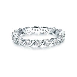 Trilani Ring Damen Gr&ouml;&szlig;e 63 silber / transparent