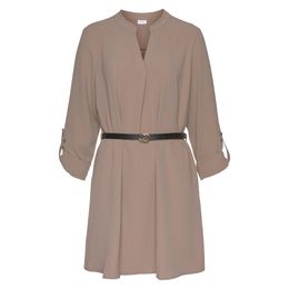 Lascana Bluse Damen Gr&ouml;&szlig;e M/L taupe