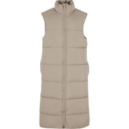 Urban Classics Weste Damen Gr&ouml;&szlig;e 4XL beige
