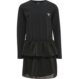 Hummel Sportkleid M&auml;dchen Gr&ouml;&szlig;e 116 goldgelb / schwarz
