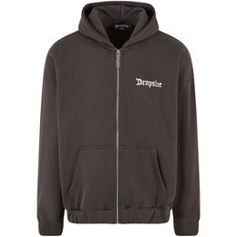 Dropsize Sweatjacke Herren Gr&ouml;&szlig;e XXL schwarz / wei&szlig;